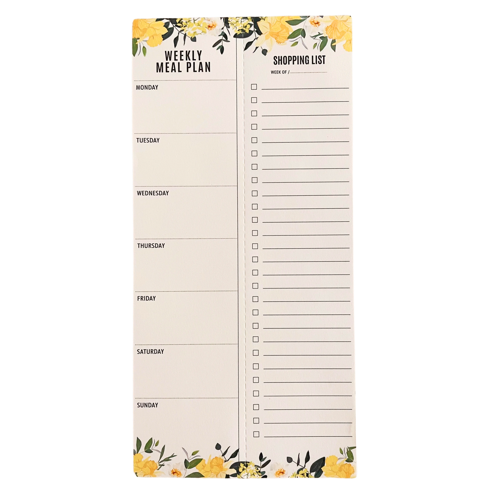 Meal Plan Notepad – Shop.ActliveLife
